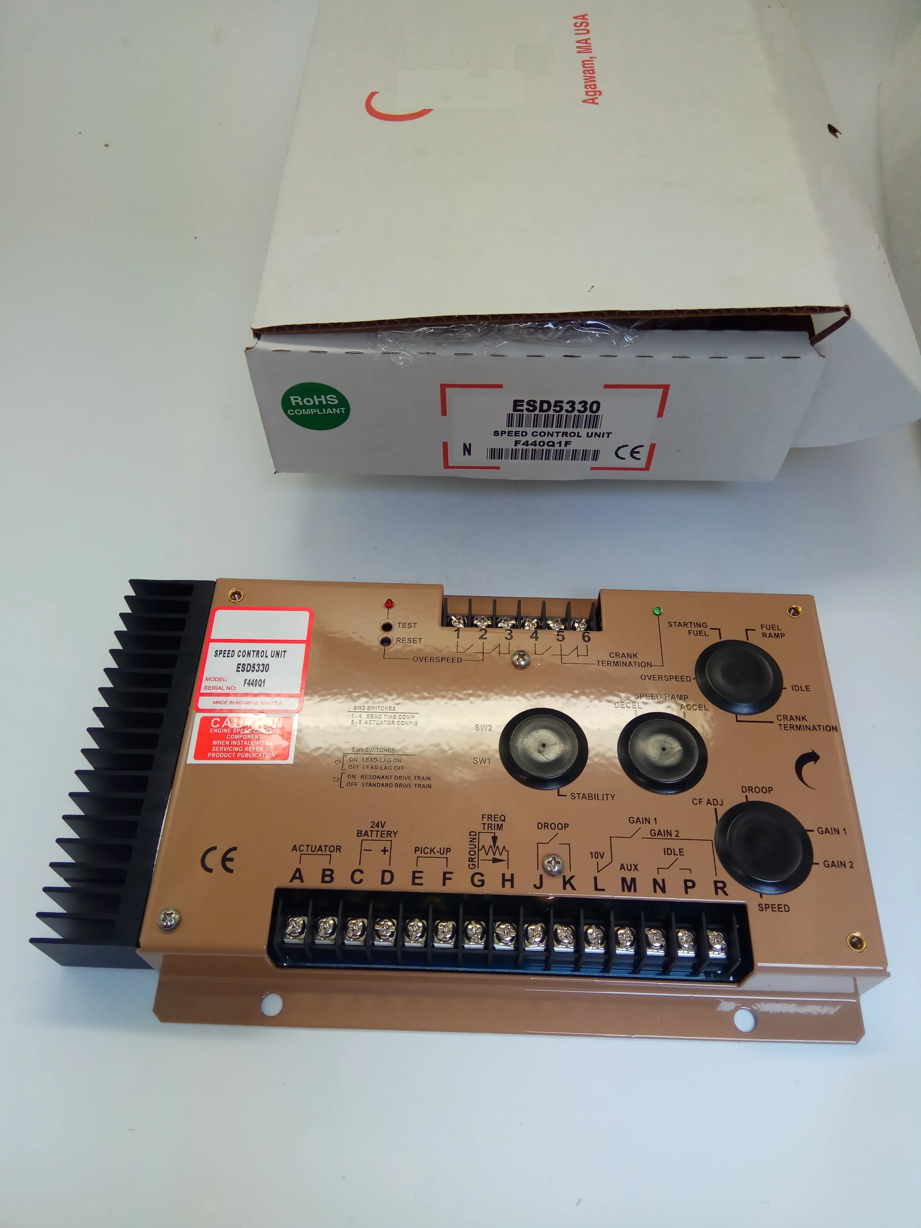 Oem Genuine Genset Generator Parts Engine Speed Governor Esd5330 Speed ...