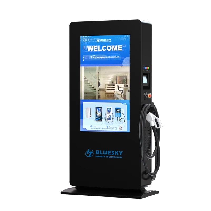 22kw Pos Ev Charger Station DC GB/T Ev Charger Supply Single Connector ...