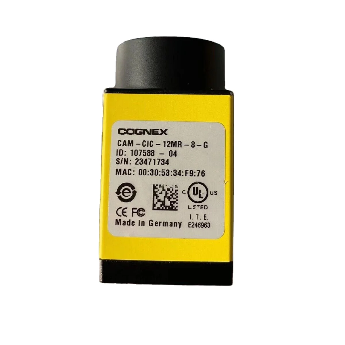 COGNEX CAM-CIC-12MR-8-G - High-Performance Industrial Camera