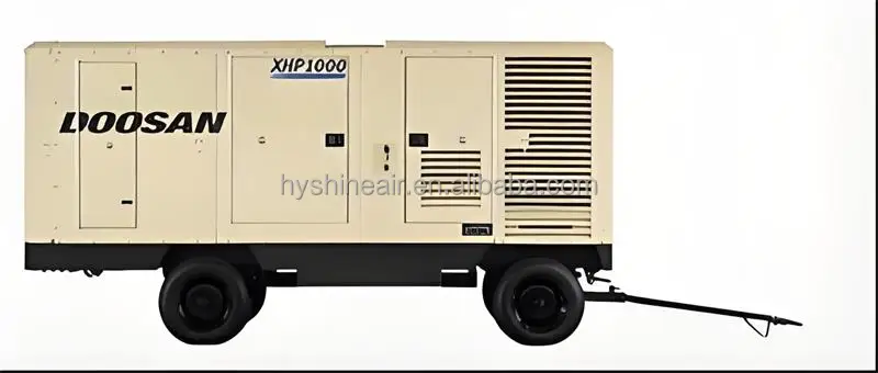 Ingersoll-rand Doosan 1000 CFM 25bar Portable Diesel Air Compressor