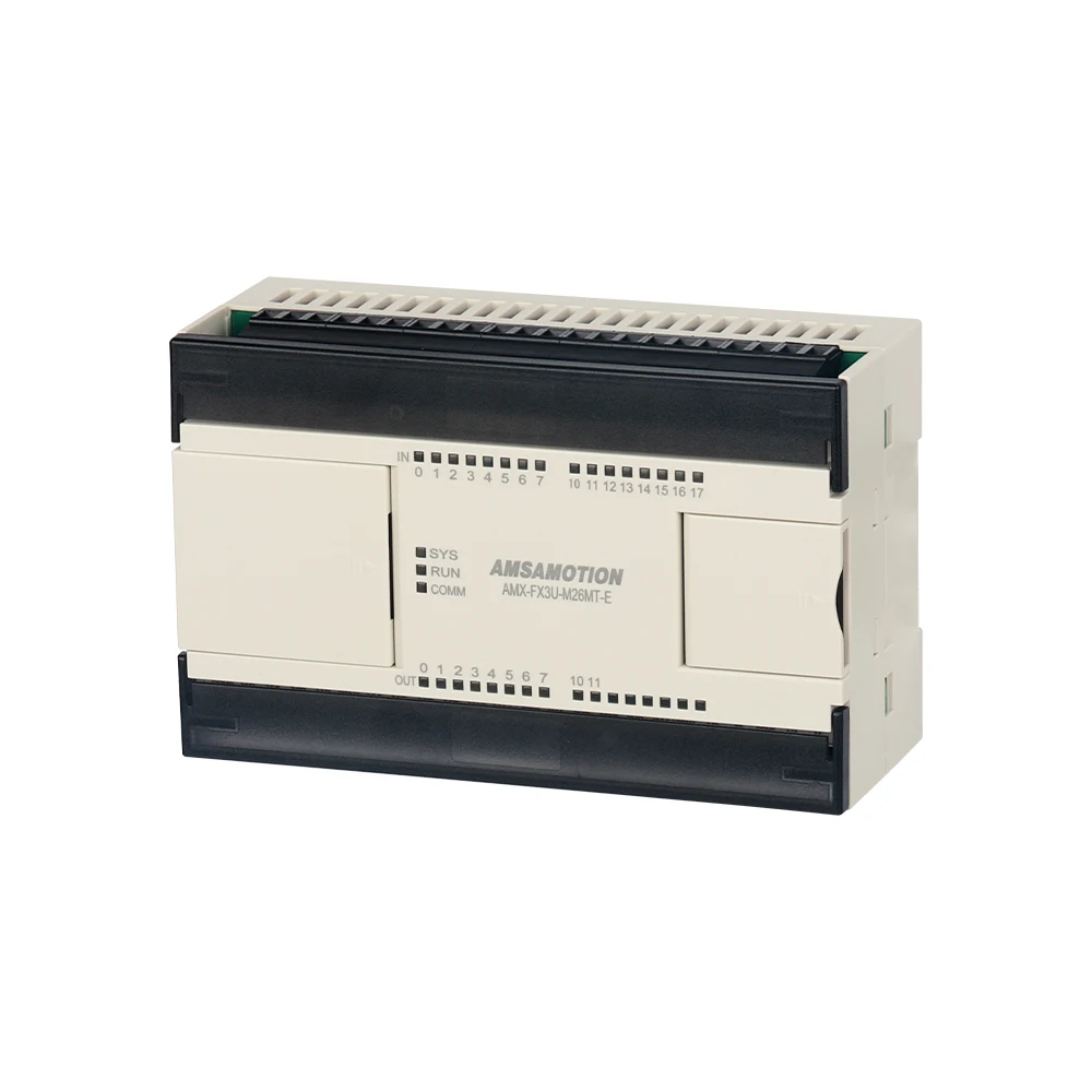 Amsamotion AMX-FX3U-M26MT-E 16DI 10DO 4AI 2AO Expansion Modules PLC PAC ...
