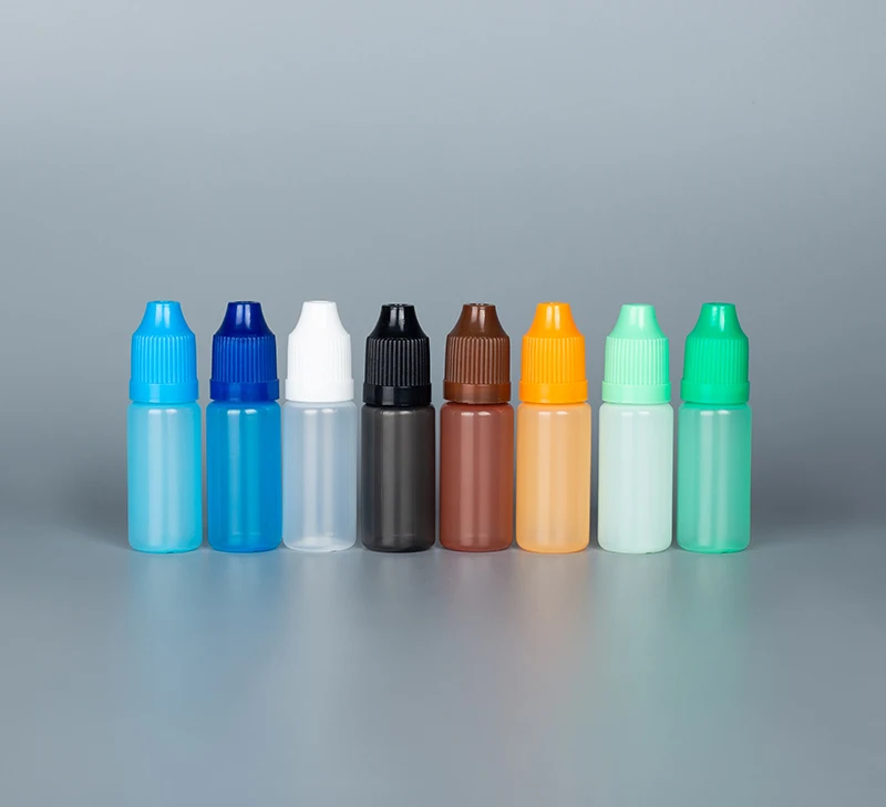 Empty Eye Drop Bottle Small 5ml 10ml Food Grade Squeeze Dropper Bottle ...