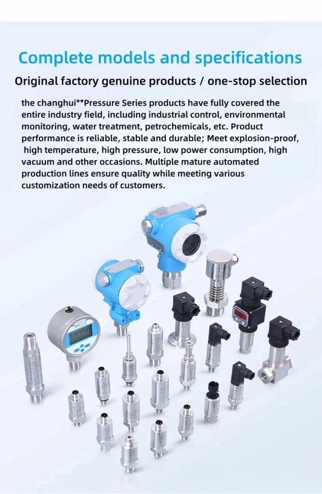 High Precision Diffused Silicon Pressure Transmitter,Universal Pressure ...