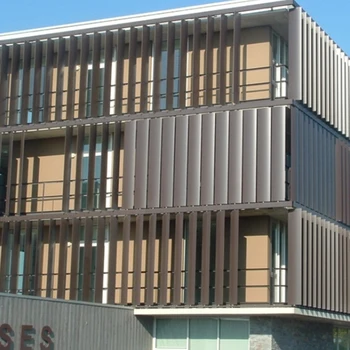 Outdoor Aluminum Aerofoil Louvers Exterior Storm Protection Shutter ...