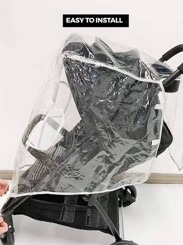 Universal Dust Dnow Wind Protector Baby Stroller Cover Baby Travel ...