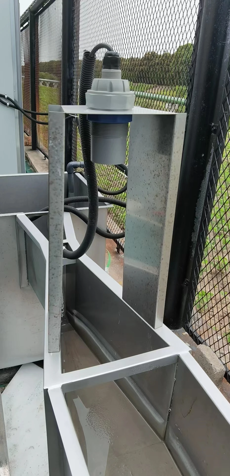 RS232 Parshall Flume Open Channel Flow Meter by Aice Tech