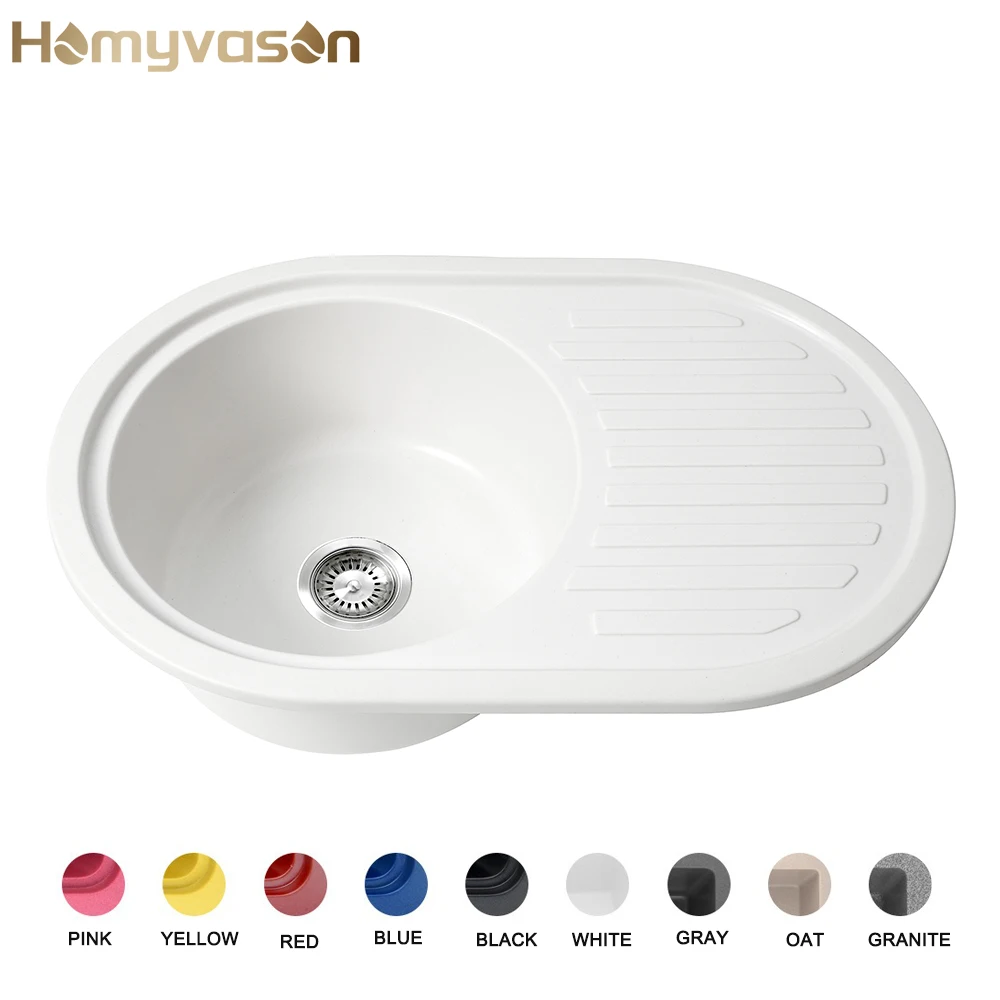 Artificial Granite Circular Round Quartz Stone Quartz Composite White ...