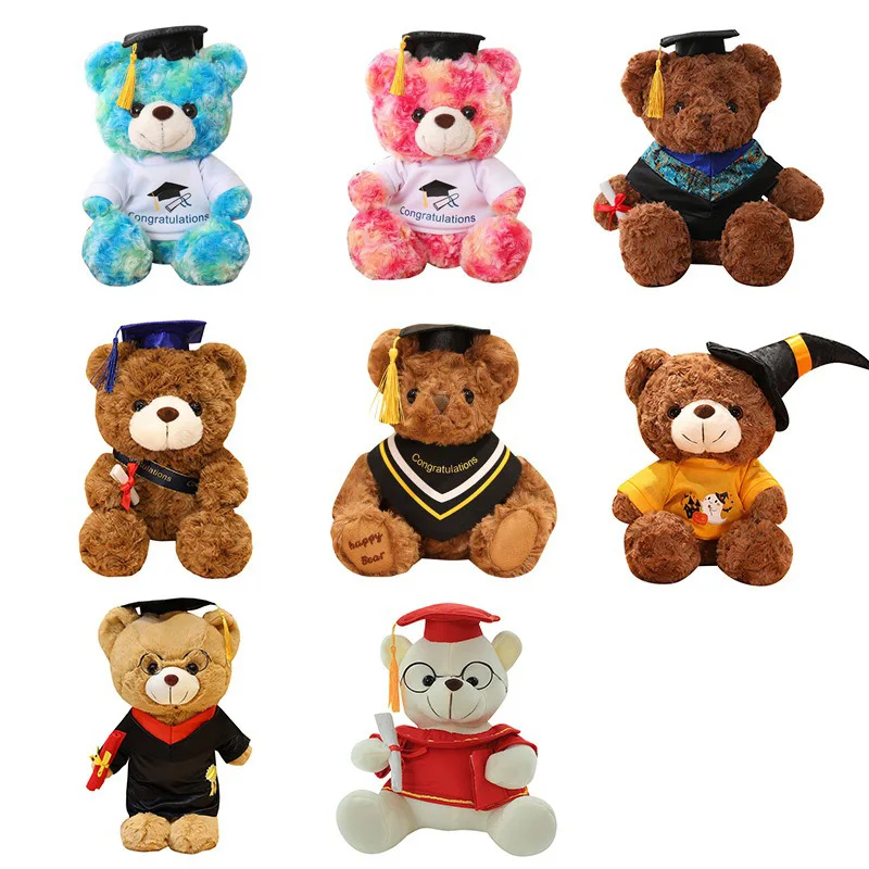 Congratulation Gift Customized Logo Plush Doll Sublimation Teddy With ...