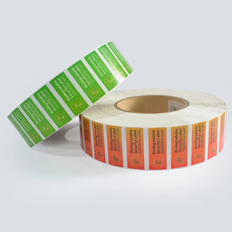 Home Compostable Biodegradable Stickers Custom Recyclable Self Adhesive ...