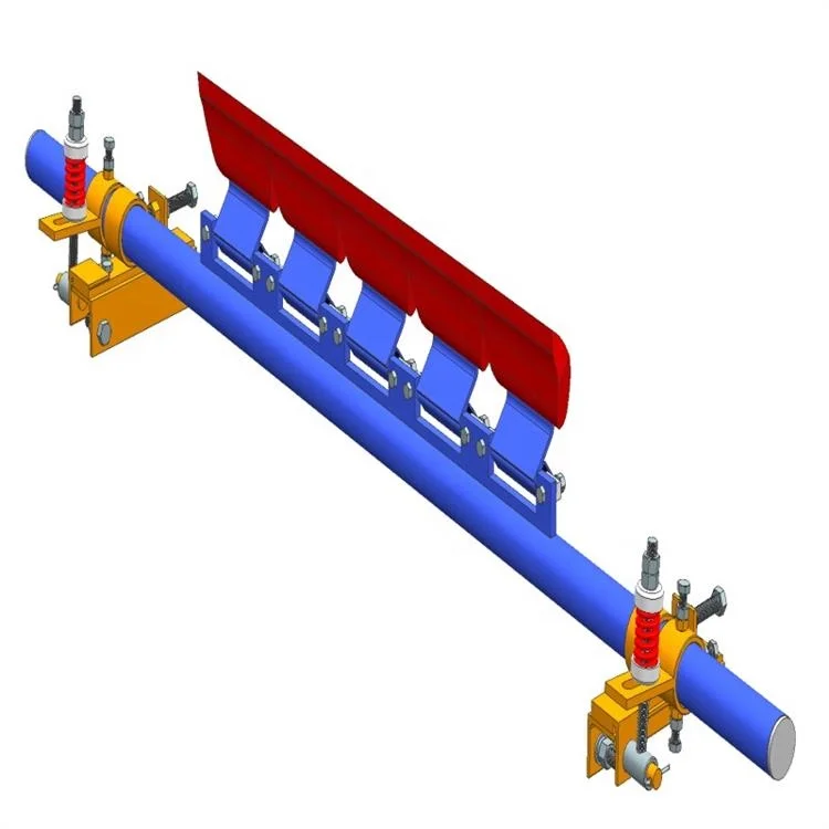 Primary Conveyor Belt Scraper With Pu Blade - Buy Polyurethane Conveyor ...