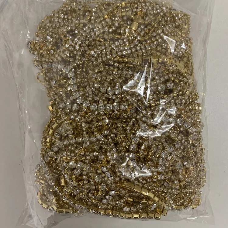 Bincho Hot Selling Rhinestone Dress Chain Sexy Nightclub Hollow Out ...