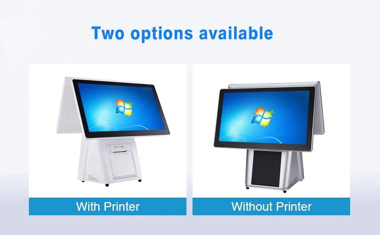 15.6 Inch Dual Screen Cash Register Machine Windows/android All In One ...