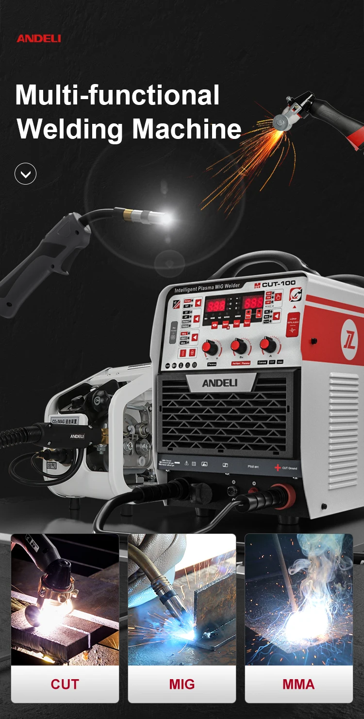 ANDELI 380V Plasma Cut Machine - Multifunctional & Durable