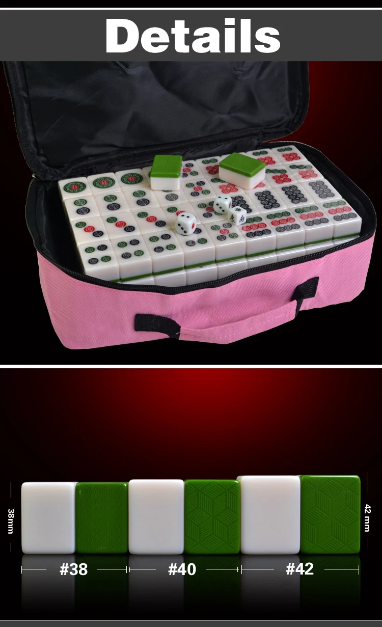 Hot Selling Chinese Household Mahjong Sets Customise Mahjong Wholesale ...