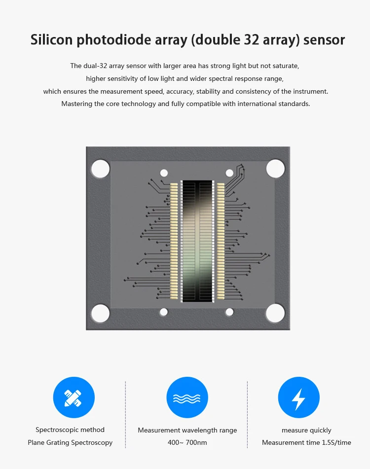 CR8 Handheld Colorimeter for Fruit Powders - Accurate & Portable