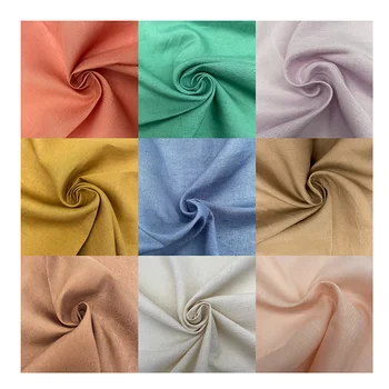 Customizable Tencel Linen Fabric 32%linen 68%lyocell Abaya Fabric - Buy ...