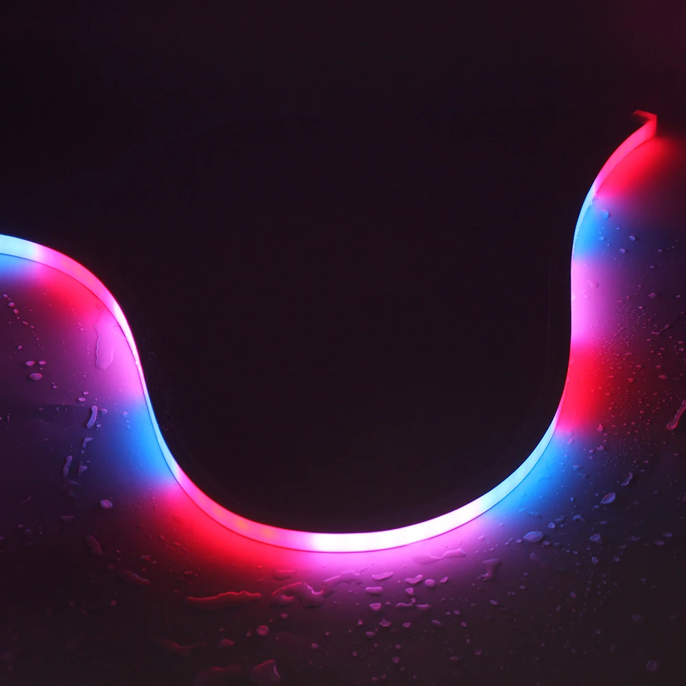 Addressable Pixel Ribbon Ip68 Swimming Pool Flexible Rgb Led Light ...