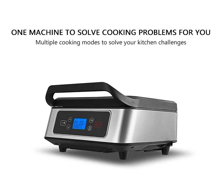 Digital Contact Grill - Smart Touch Screen Detachable Steak Maker