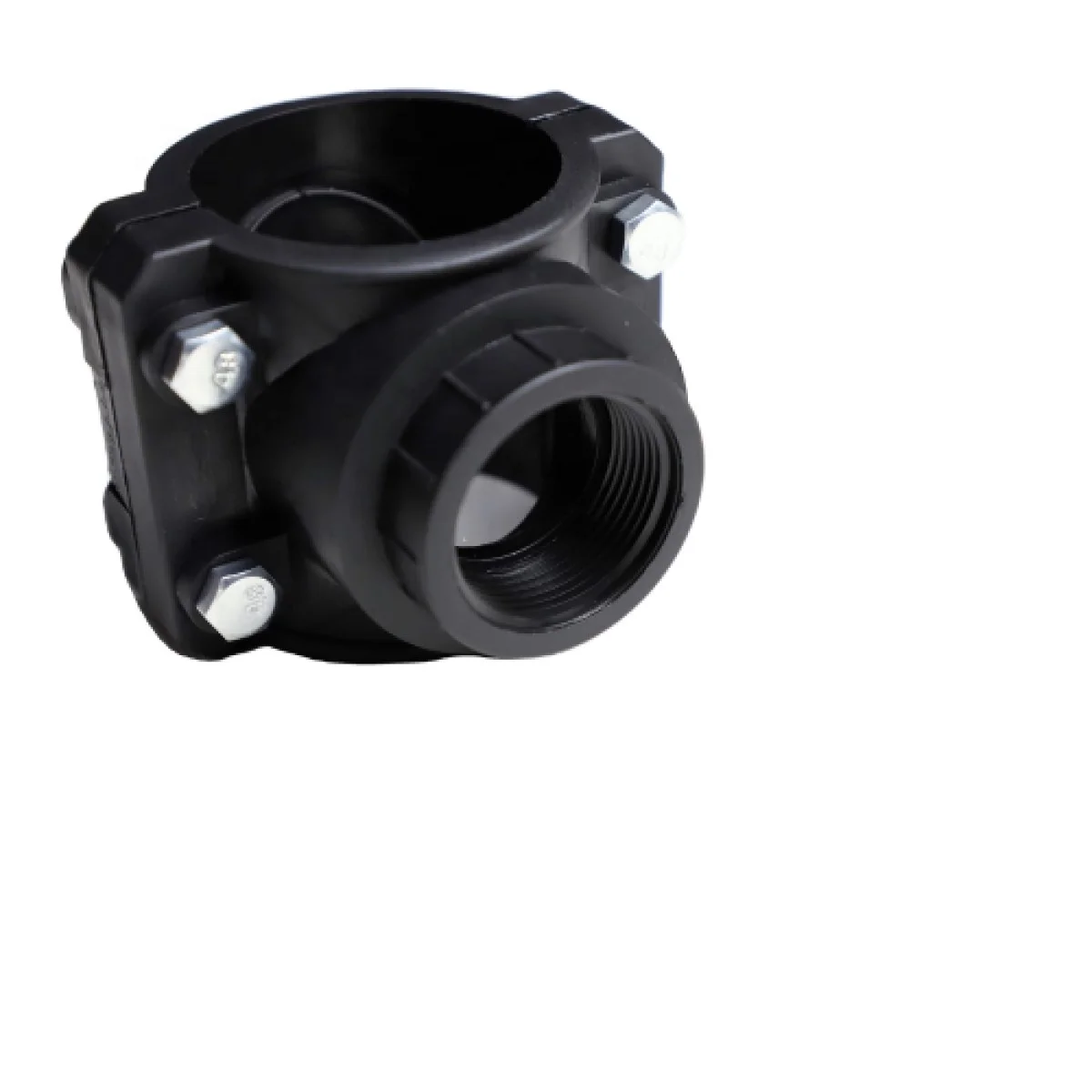 PP PE PVC Saddle Clamp Fittings for HDPE Pipe in Farm Irrigation System