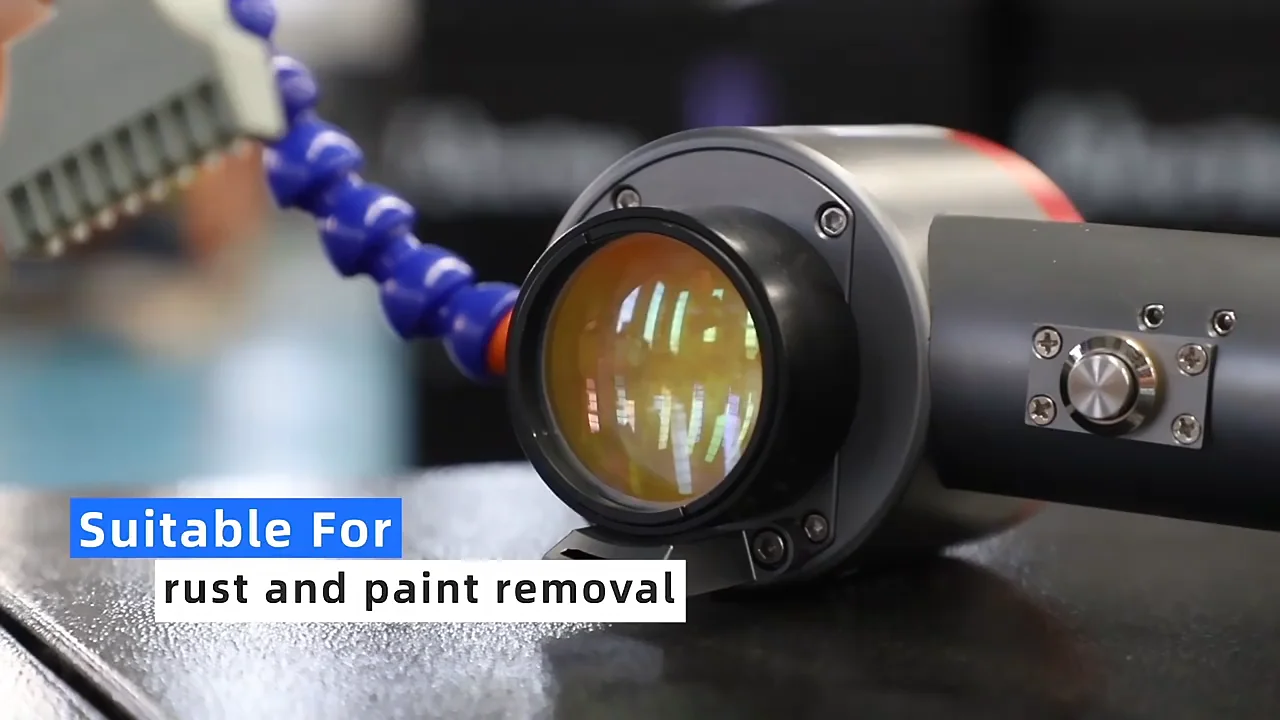 200w Portable Industrial Iron Aluminum Grease Paint Oxide Layer Laser ...