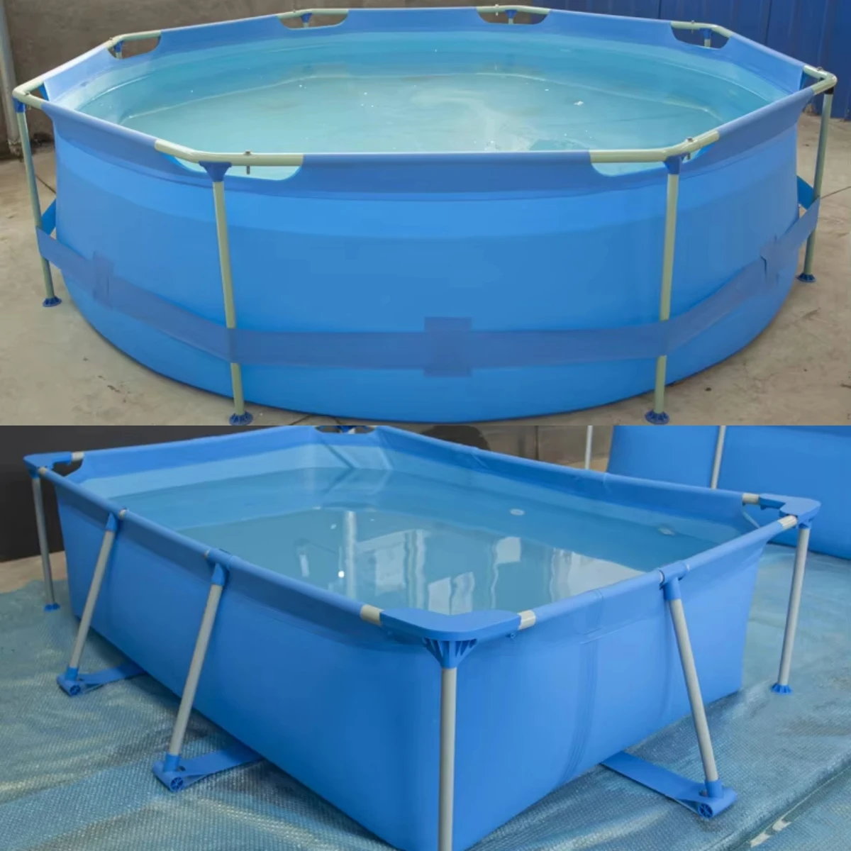 Alibaba.com: Outdoor metal frame above ground swimming pool for kids ...