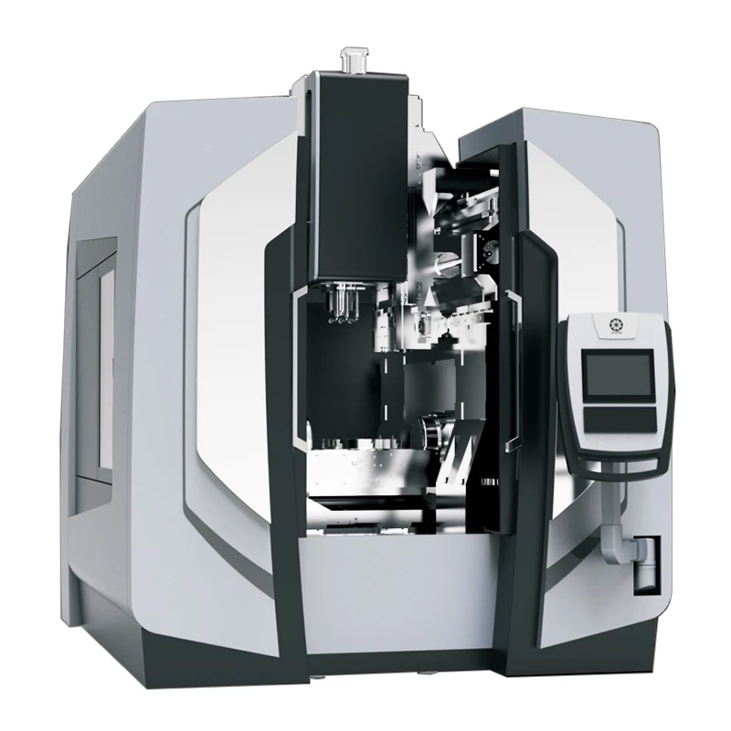5 Axis Simultaneous Machining Center Rc420m Vertical Machining Center Cnc Machine 5 Axis Cnc ...