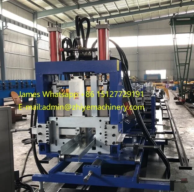 Automatic Heavy Duty CZ Purlin Roll Forming Machine CZ Profile Roll ...