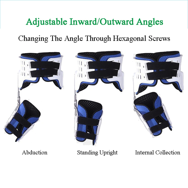 Medical Fracture Rehabilitation Adjustable Joint Arthritis Hinged Leg ...