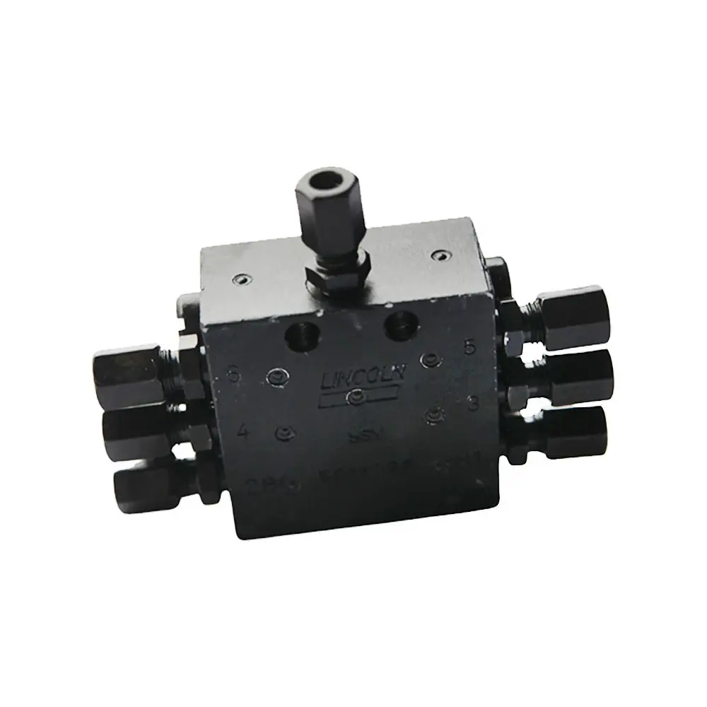 Progressive Grease Distribution Valve for Centralized Lubrication