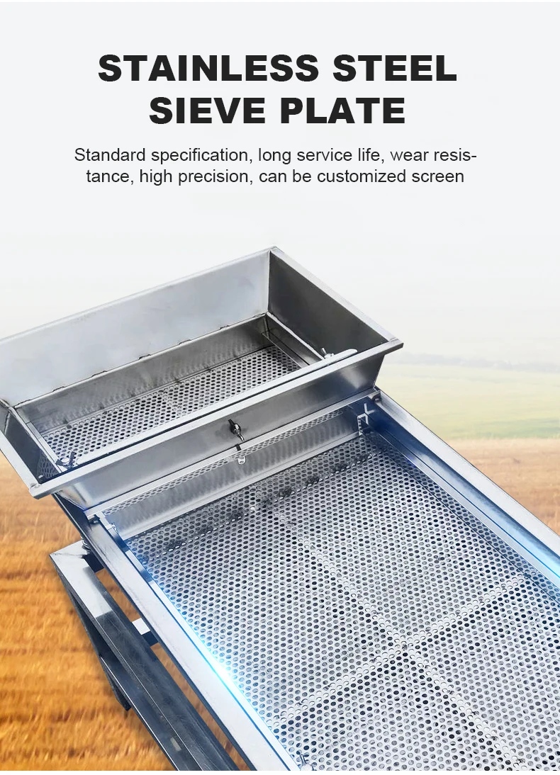 Good Quality Fram Agriculture Cleaning Corn Sorting Linear Sieves ...