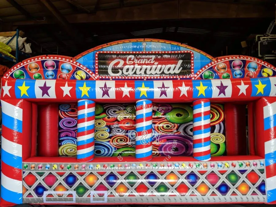 Commercial Inflatable Grand Carnival Game Booth for Sale