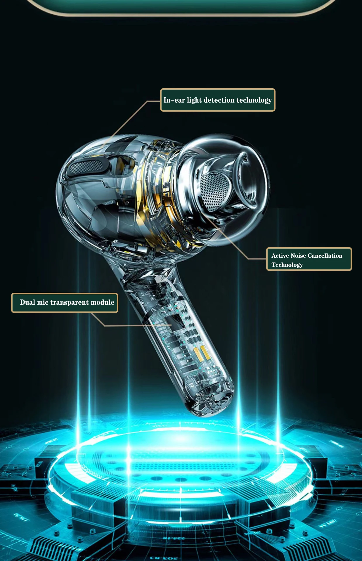 Air For Android Wireless Headphones Bt Headset Pods For Apple Android ...