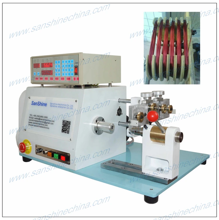 SANSHINE Electric Motor Coil Winding Machine - High Productivity