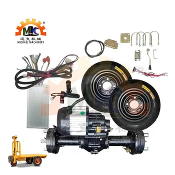 Customized Walking Speed Electric Motor Driving Wheelbarrow Machinery ...