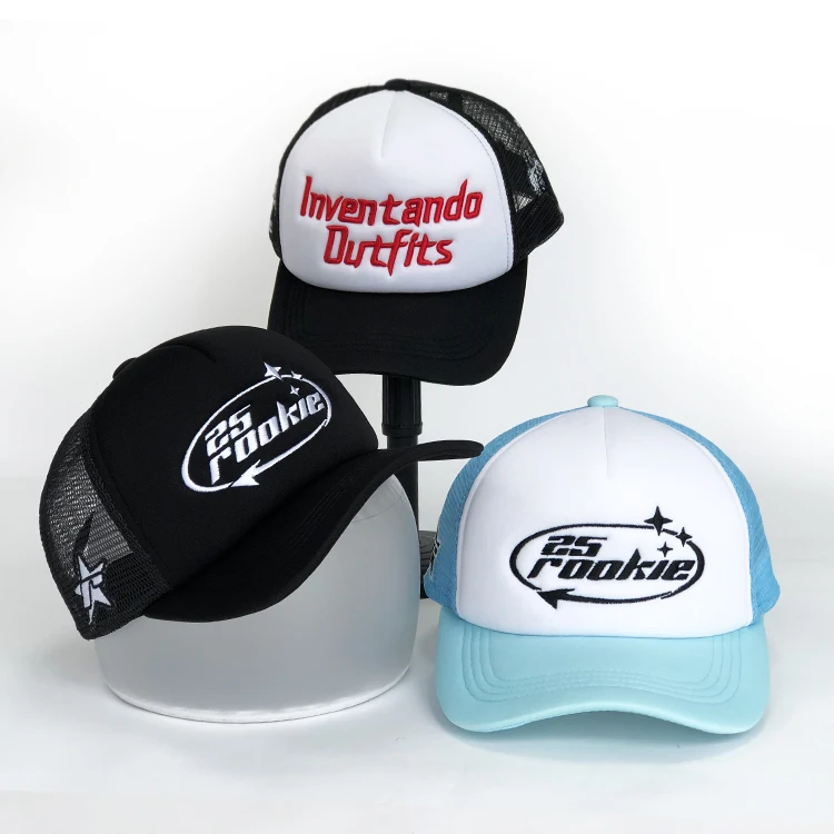 Custom 3D Embroidery Printed Hats - Perfect for All Seasons