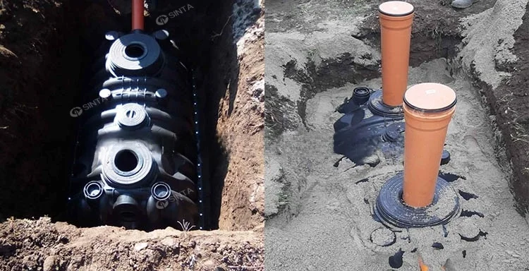 Stackable Plastic Bio Septic Tanks - Durable & Efficient
