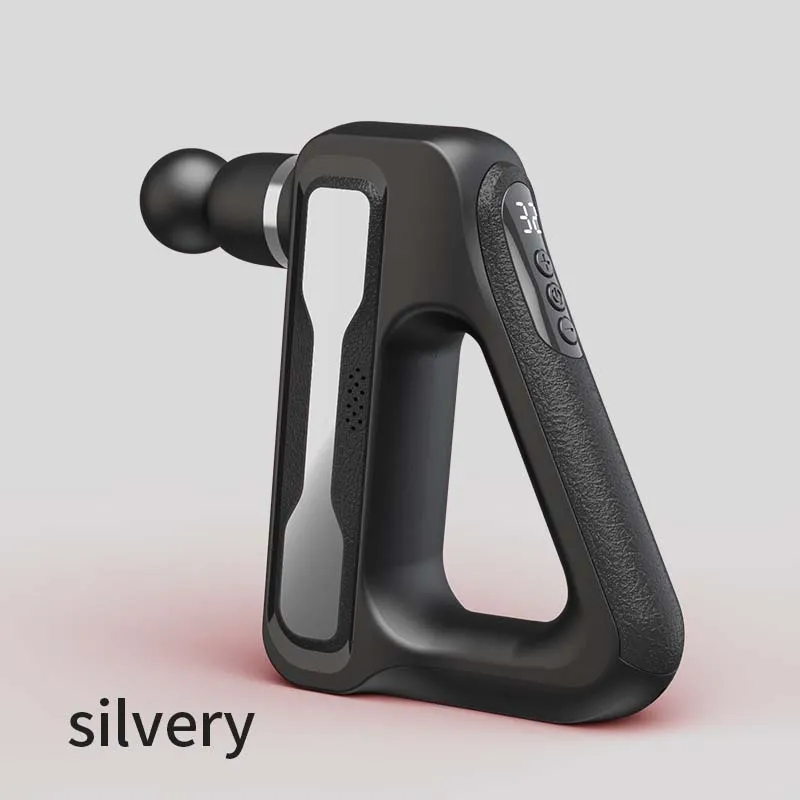 New Arrival Body Muscle Massage Gun Metal 8 Heads 32 Speeds Massager ...