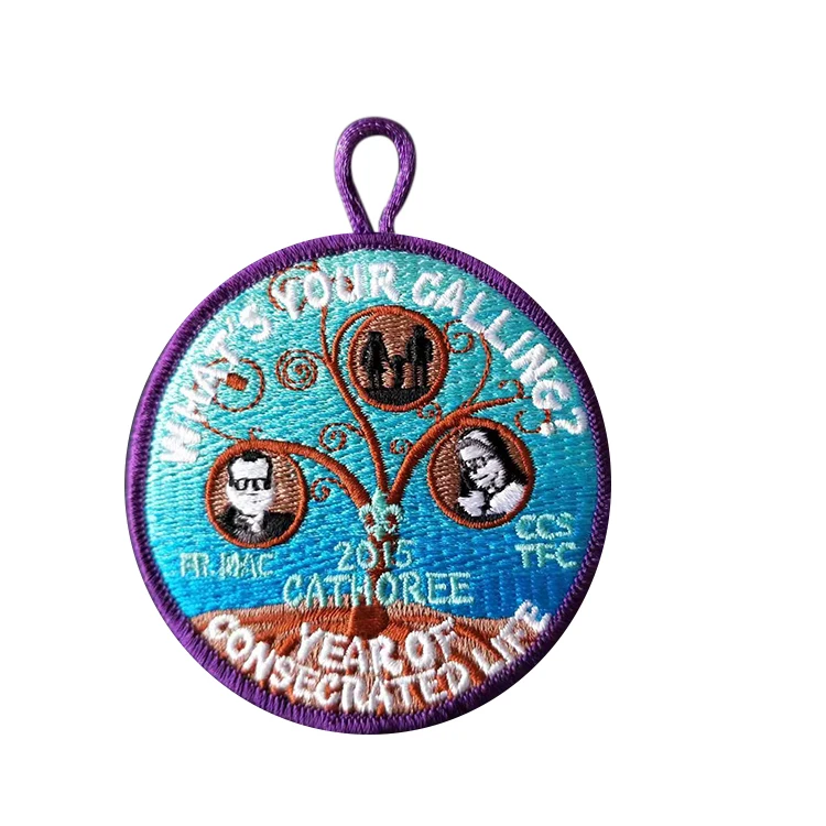 High Quality Heat Transfer Woven Logo Patch Custom Patches Woven Badges ...