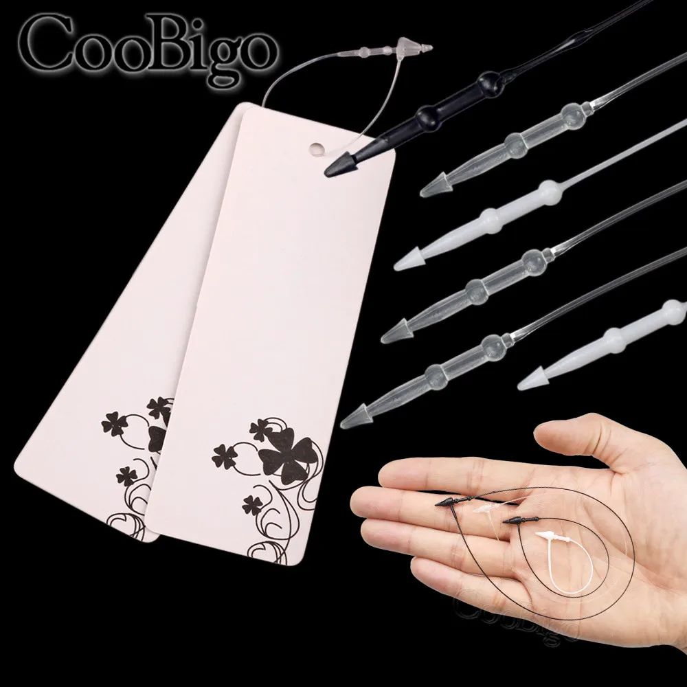 3/5/7/9 Inch Plastic Tag Loop Lock Pin Security Label Fastener Hang ...