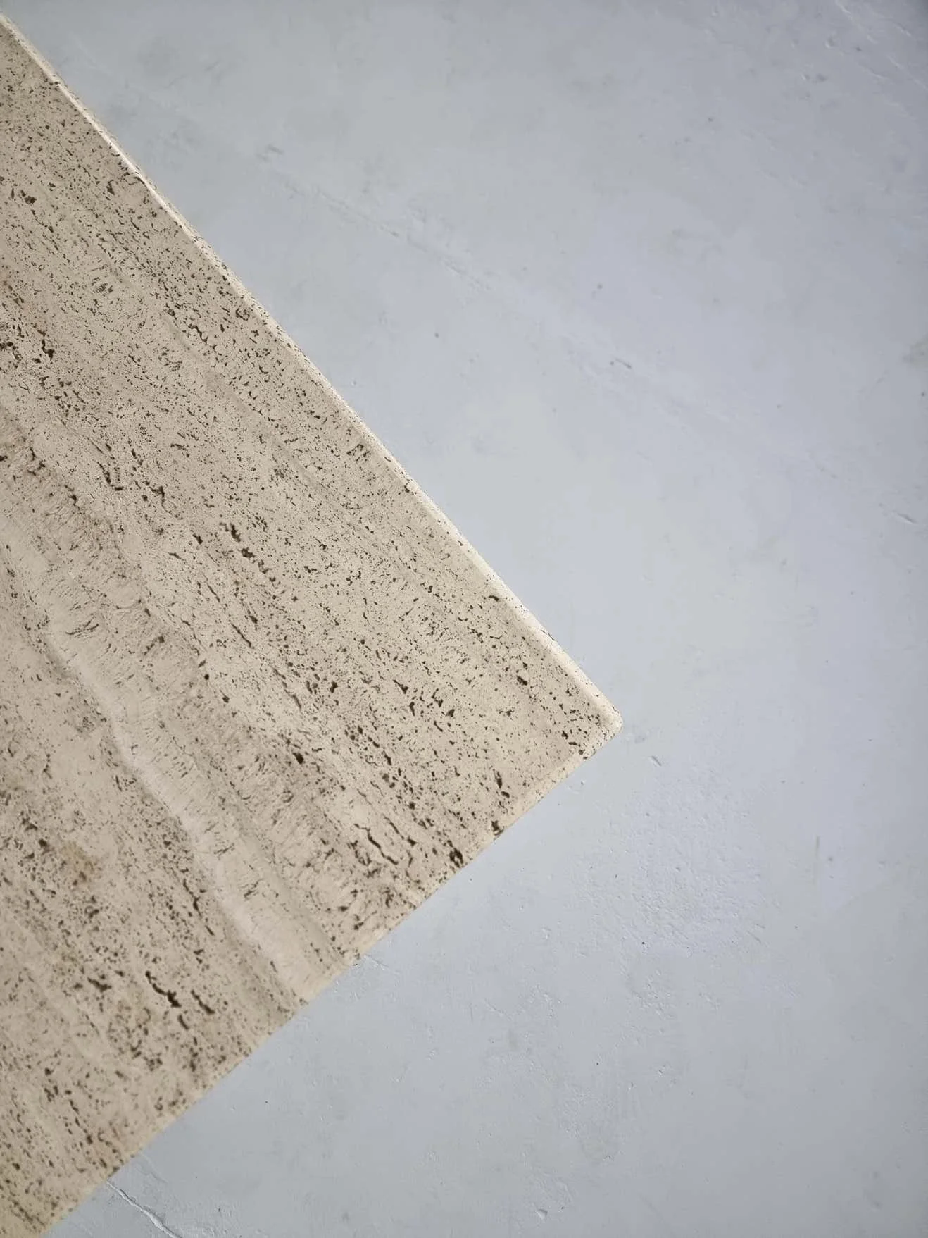 Travertine Ribbed Table Modern Design Dining Room Furniture Travertine ...