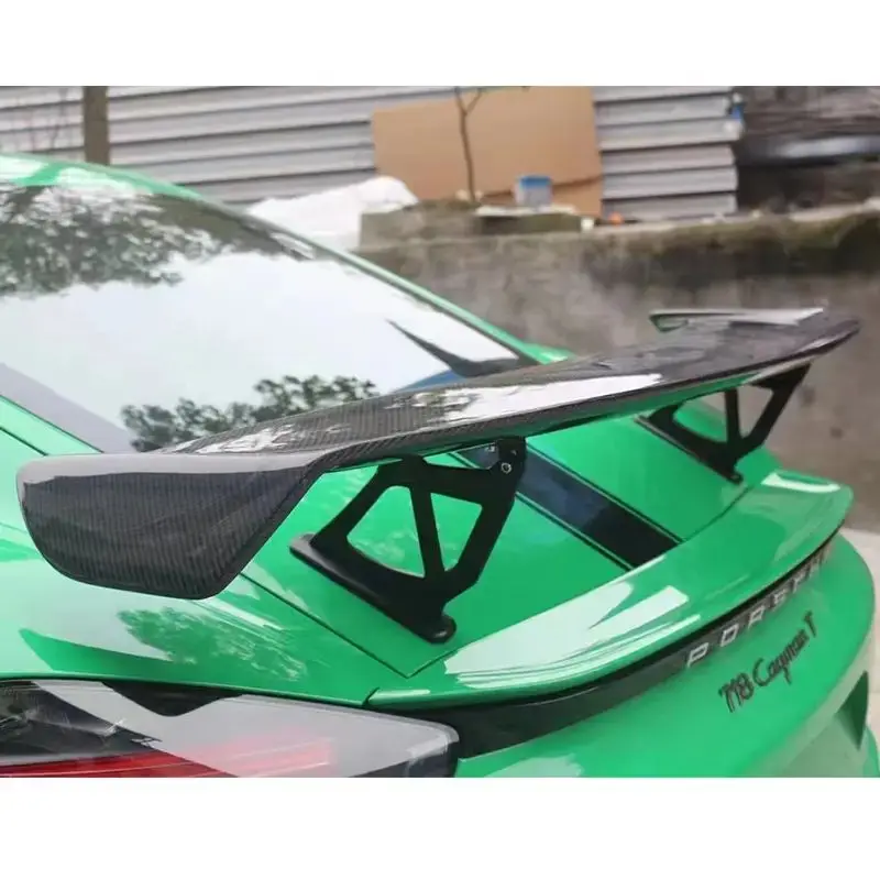 Car Accessory Spoiler For Porsche Gt4 981 718 987 Rear Trunk Spoiler ...
