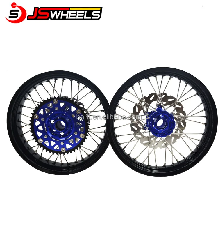 Yamaha YZ250 Supermoto Wheels - Durable 17 Inch Rims