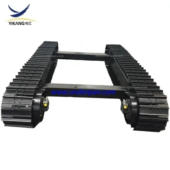 Excavator Crawler Steel Undercarriage With Hydraulic Drive For Drilling ...