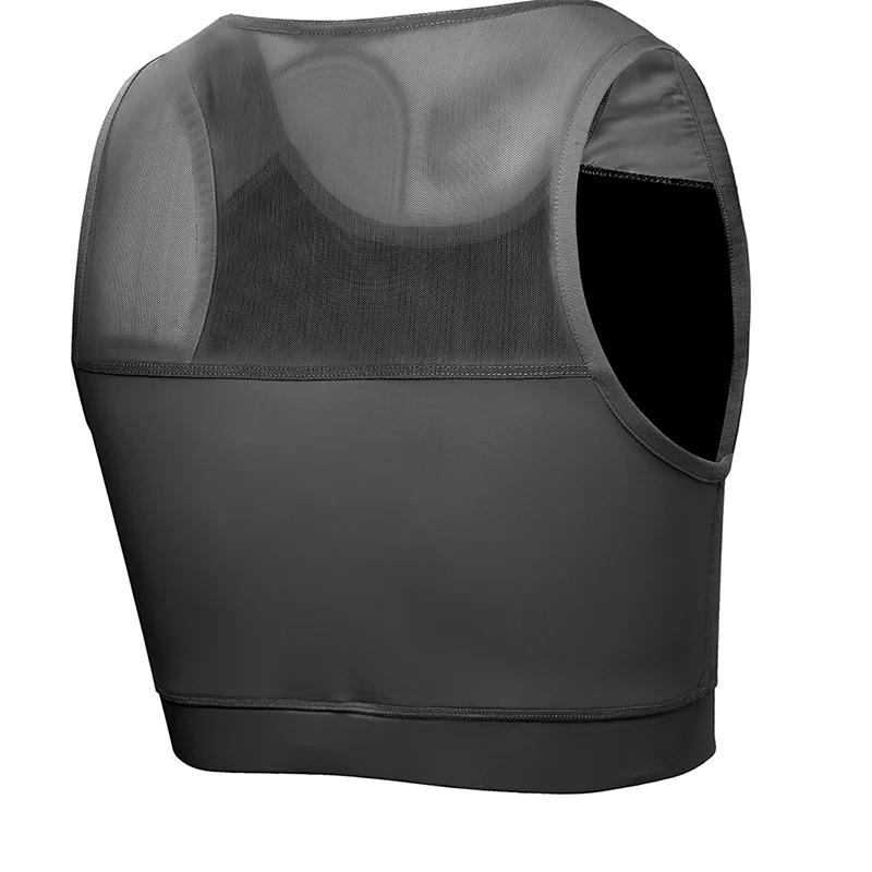 VK Tomboy Trans Lesbian Nylon Spandex Chest Binder - Plus Size