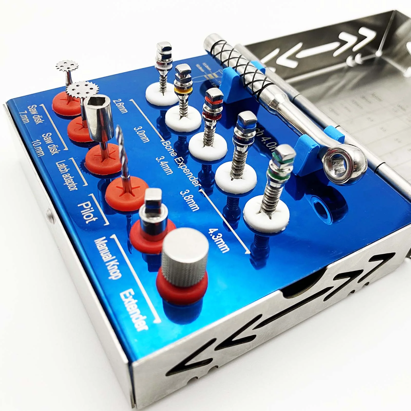 Dental Maxillary Sinus Lifting Kit Set of 12 Pcs With Saw Disks Dental ...