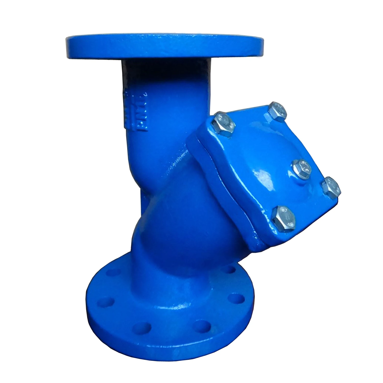 Din Y-type Fire-fighting Tap Water G41h-16 Cast Iron Flange Pipeline ...
