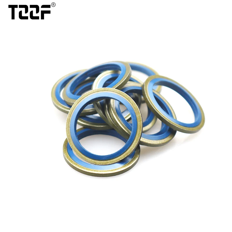 Nbr Fkm Epdm Metal Rubber Bonded Seal Composite Gasket Dowty Seal Kit ...