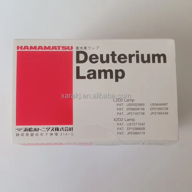 D2 UV-VIS Spectrophotometer Hamamatsu L2D2 Deuterium Lamp