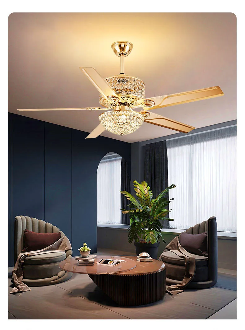 Simple Modern 60x60 Ceiling Fan Lamp Luxurious Ceiling Fans, Dc Motor ...