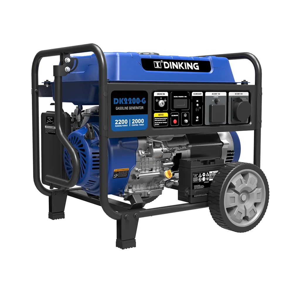 Open 2000w Power Portable Gasoline Generator Single Phase 110v To 230v ...